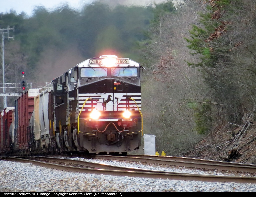 NS train #172 (Manifest) (New Orleans, LA - Linwood, NC) (pic 1)